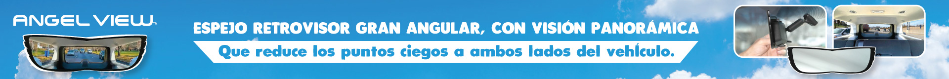 ESPEJO RETROVISOR GRAN ANGULAR ANGEL VIEW